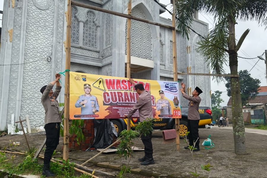 Cegah Curanmor Selama Ramadan, Sejumlah Tempat Keramaian di Pacet ...